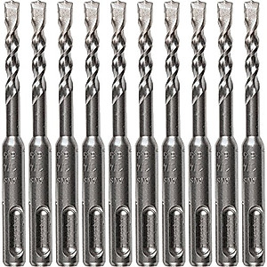 Makita B-60888 1/4" x 4" SDS-Plus Bit, 2-Cutter, 10/Pk