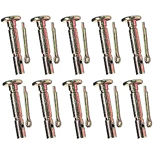 fascinatte (10 pcs) Shear Pins for MTD Cub Cadet Troy-Bilt 738-04124 738-04124A 714-04040