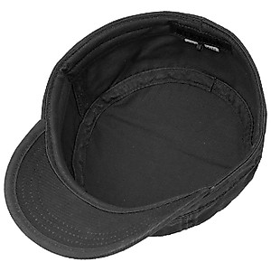 Stetson Gosper Army Cap Women/Men black 7 1/2-7 5/8
