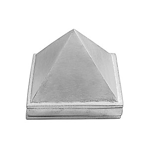 TREEMAISON Aluminium Multi Layer Pyramid | Three Layer Pyramid | 3inch | Pyramid Remedy | Energy Balancing | Maha-Vastu Remedy | Multi Layer Pyramid | Positive Energy | Zone Balancing |