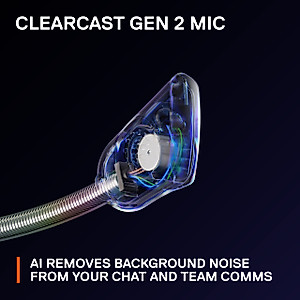 SteelSeries Arctis Nova 1P Multi-System Gaming Headset— PS5/PS4, PC, Xbox, Switch - White