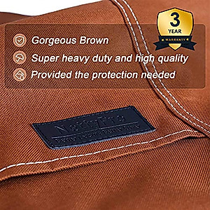 NettyPro Deck Box Cover, Outdoor Storage Box Bench Cover Rectangular, Waterproof Heavy Duty Patio Furniture Cover for Small Table Rectangle, 54 x 28 inch