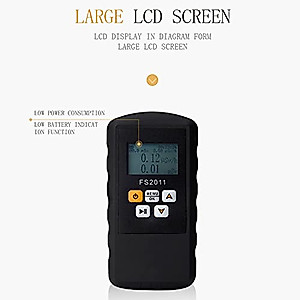 LIUHD Nuclear Radiation Detector,Radiation Dosimeter Monitor High Sensitivity Geiger Counter Handheld Dosimeter Dose Meter Portable Digital Meter