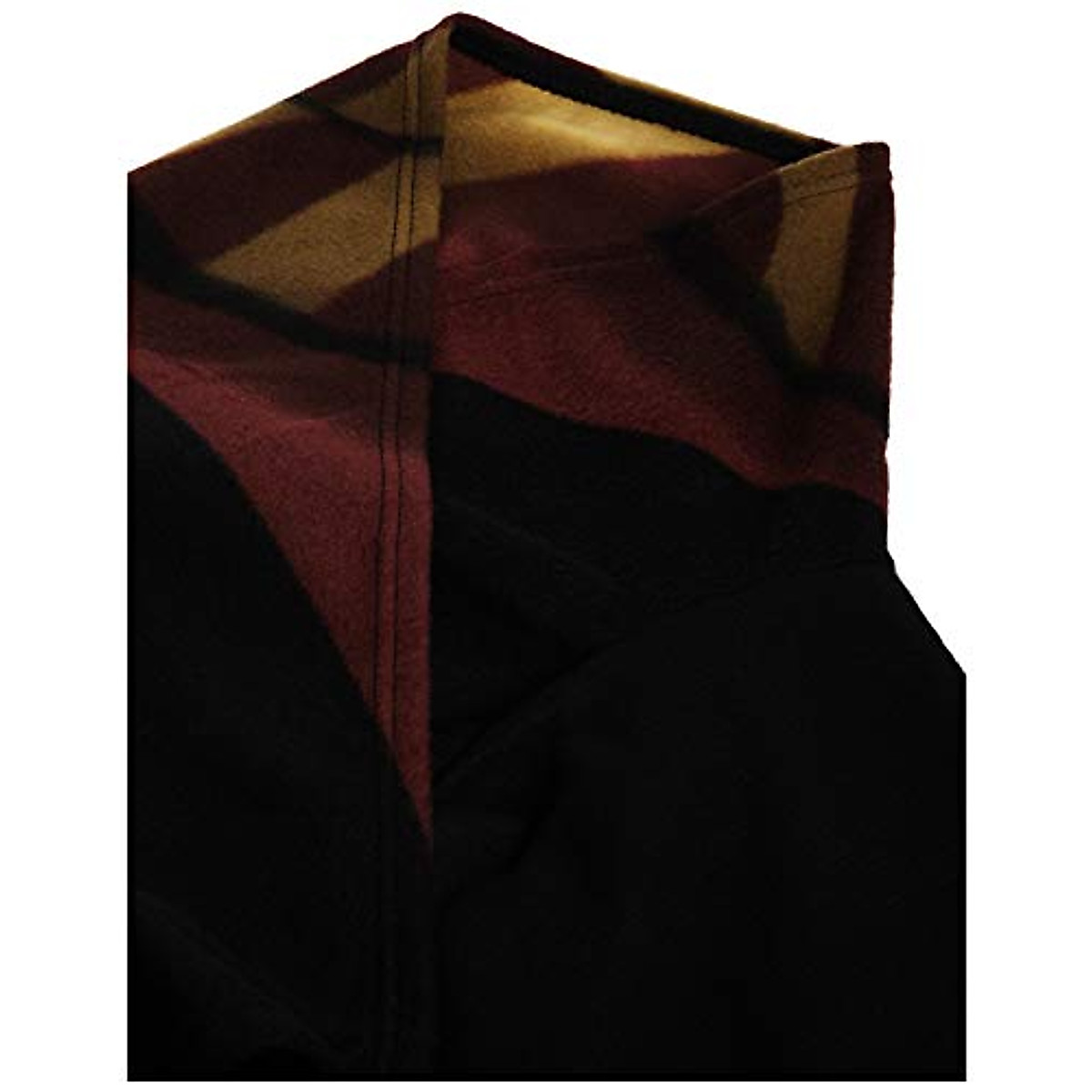 Northwest Comfy Throw Blanket with Sleeves, 48 x 71 Inches, Winter Potter