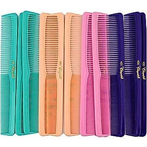 7 inch All Purpose Hair Comb. Hair Cutting Combs. Barber’s & Hairstylist Combs. Fresh Mix 12 Units.