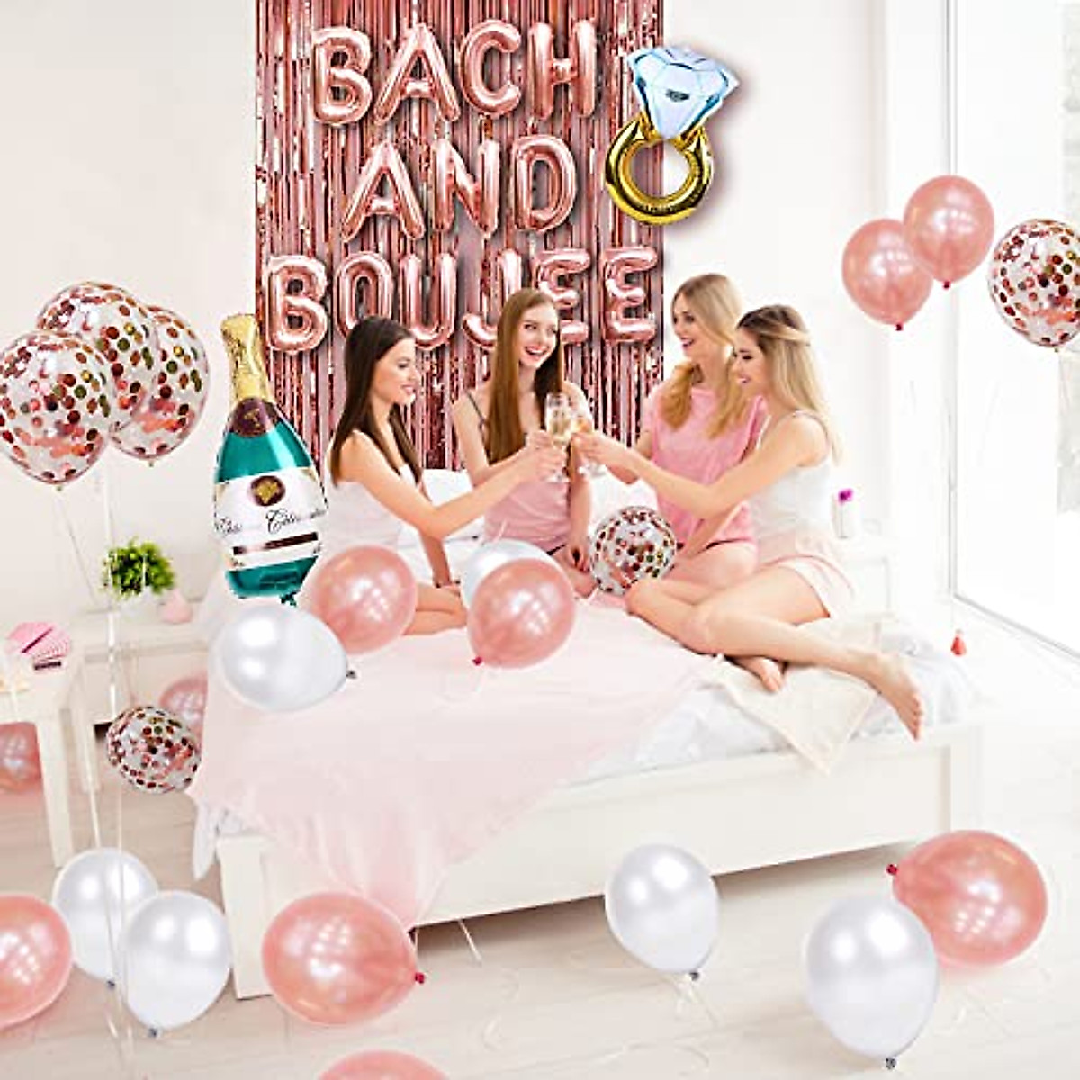 Bach and Boujee Bachelorette Party Decorations Kit