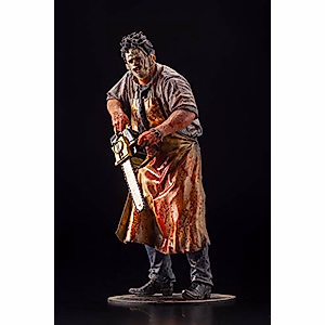 Kotobukiya The Texas Chainsaw Massacre: Leatherface (1974 Slaughterhouse Version) ArtFX Statue, Multicolor, 6 inches