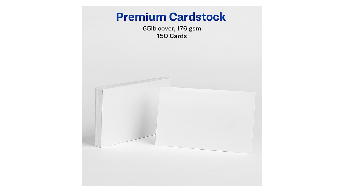 Avery Printable 3x5 Index Cards for Recipes & Flashcards | 150 Pack