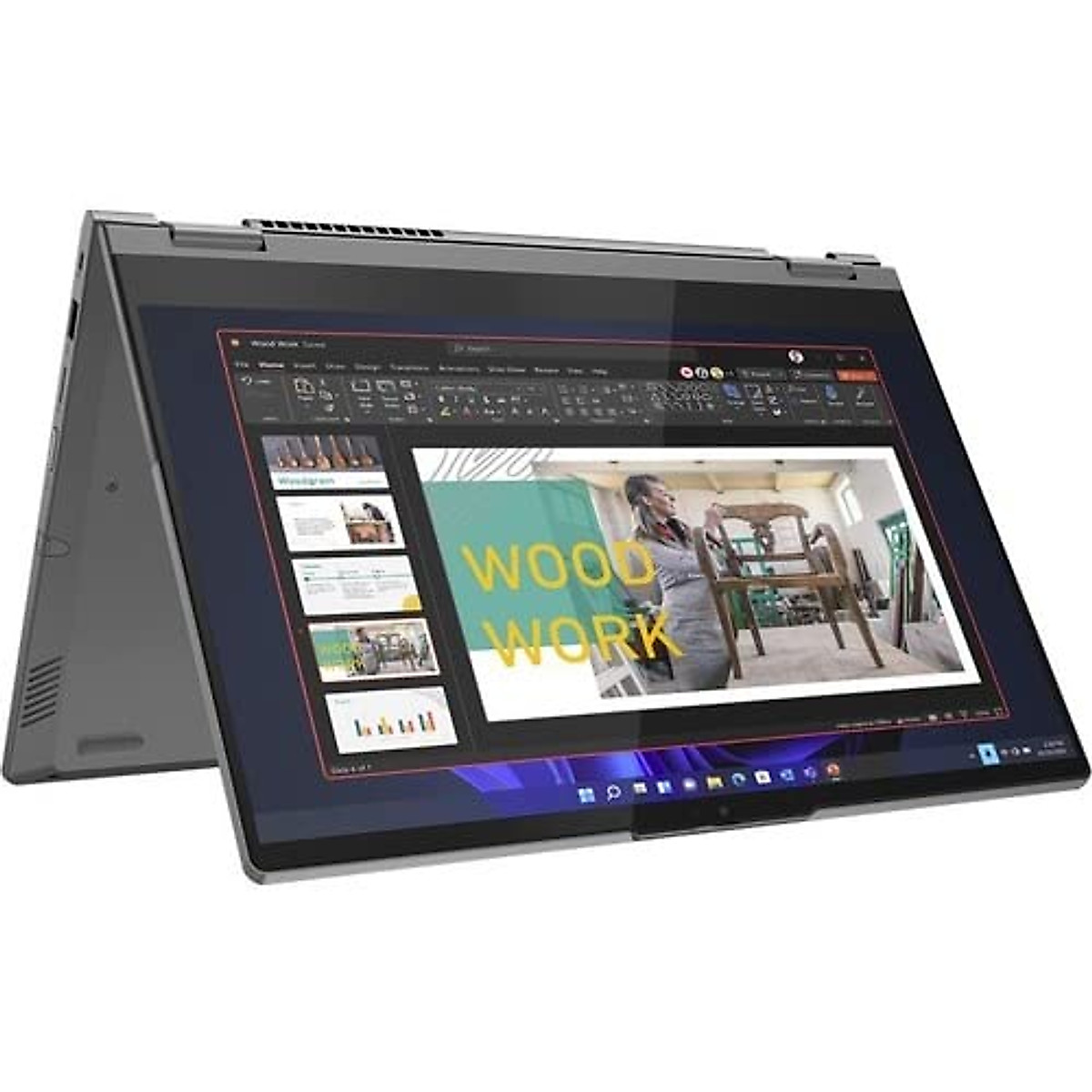 Lenovo ThinkBook 14s Yoga G2 IAP 21DM003LUS 14" Touchscreen Notebook - Full HD - 1920 x 1080 - Intel Core i5 12th Gen i5-1235U Deca-core (10 Core) - 8 GB Total RAM - 8 GB On-Board Memory - 256 GB SSD