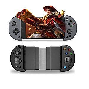 Wireless Mobile Controller Gamepad,PUBG Mobile Controller with Triggers for 3.5-6.5 Inch Android iOS for FPS Games Gamepad