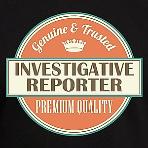 CafePress Investigative Reporter Men's Classic T Shirt Men's Fitted Graphic T-Shirt Black
