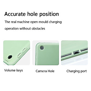 Protective Tablet PC Cover Case Smart Tablet Cover Case Compatible with Samsung Galaxy Tab A8 10.5 X200/X205 (2022),Tri-Fold Slim Tablet Case Shockproof Honeycomb TPU Case with Rugged Durable Stand+Au