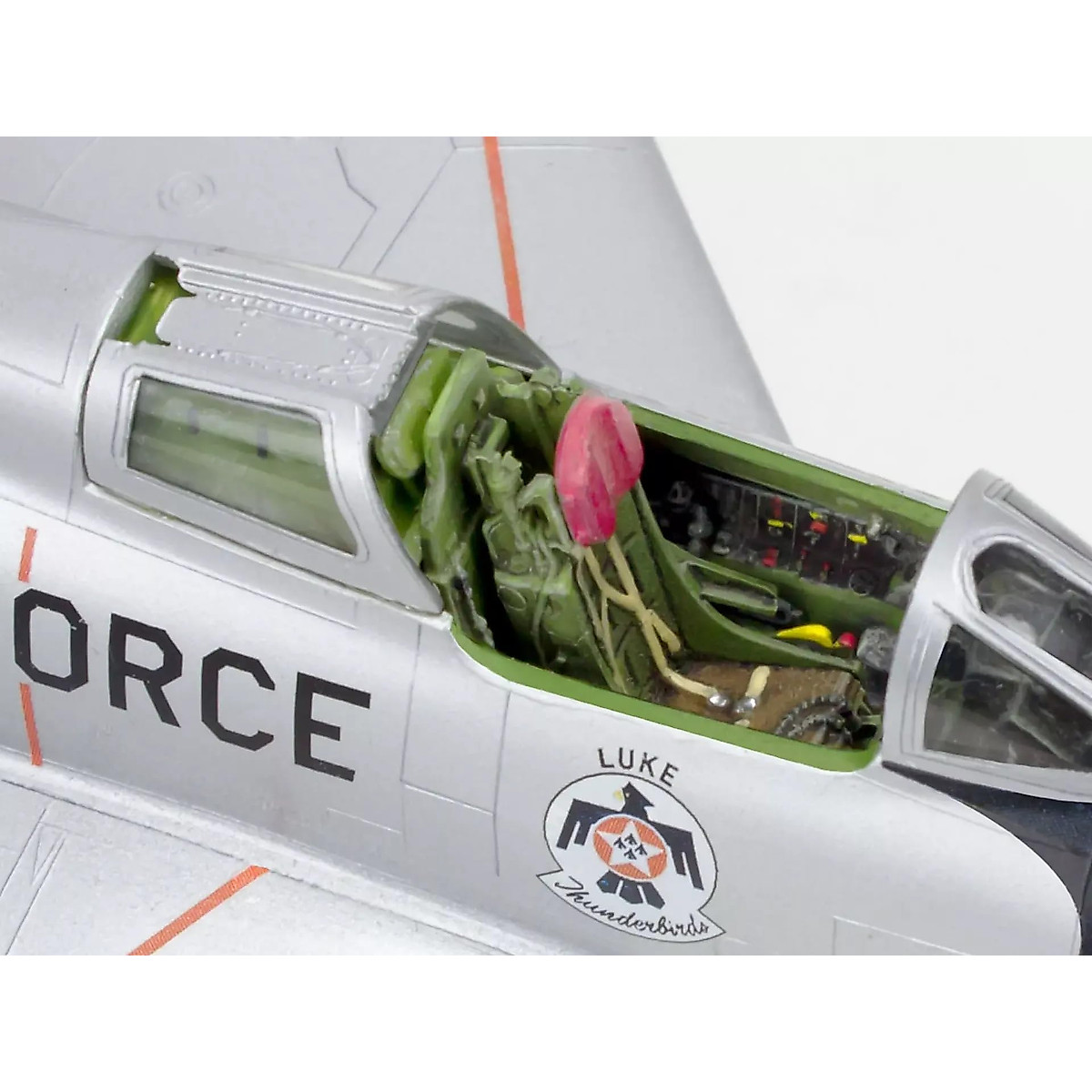 Revell 85-5996 Republic F-84F Thunderstreak Thunderbirds 1:48 Scale 75-Piece Skill Level 4 Model Airplane Building Kit