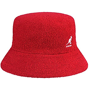 Kangol Bermuda Bucket Hat - Scarlet/XL Scarlet, X-Large