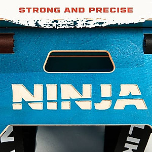 Ninja MTB Jump Ramp, Turbo Kicker Portable Jump Ramp, 4 Panel Ramp for All Ages, Ideal for MTB Bikes, BMX Bikes, One Wheels, Scooters, Skateboards, and RC Cars