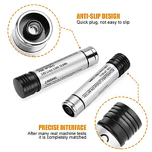 AYTXTG 4Pack 3.6V Versapak Lithium Replacement Battery for Black & Decker Versapak Battery VP100 VP100C VP105 VP105C VP110 VP110C VP143 + 2Port Black Decker 3.6V Dual Charger