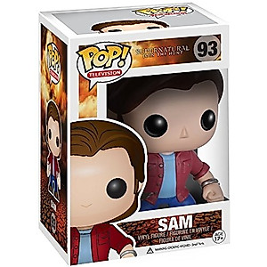 POP Supernatural - Sam Winchester Funko Vinyl Figure (Bundled with Compatible Box Protector Case), Multicolored, 3.75 inches