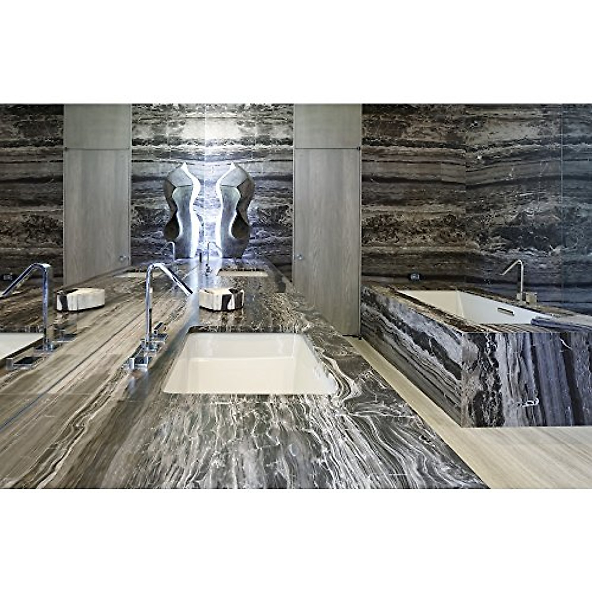 Kohler K-14661-4-CP Loure Bathroom Sink Faucet, One Size, Polished Chrome