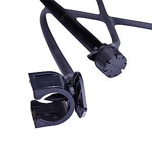 Raindrip A156CPUB Adjustable Flow Bubbler Assembly, Full-Circle Pattern, 8 Stream, with 1/4 in. Clamp N Pierce Inlet on 6 in. Stake