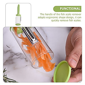 skin-peeler Cleaning Peeler Scaler Scraper fish fish skin scaler fish peeling skin scraper fish scaler Fish Scale Cleaner fish scales cleaning kit Stainless steel 420j2