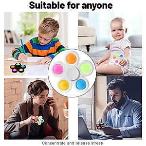 Fidget Spinners Party Favors 12 Pack Goodie Bag Stuffers Non-Candy Treat Bag Fillers Treasure Box Toys for Classroom Prizes Return Gifts for Kids Birthday Easter Party