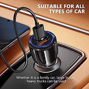 Fast Car Charger 5FT USB C Charging Cable Power Cord Wire Compatible for Remarkable 2 Paper Tablet, Onn Pro 8", Pro 10.1", ONN Surf 8” ONN Surf 10.1” Gen 2 Model & More USB-C Port Tablet Charger