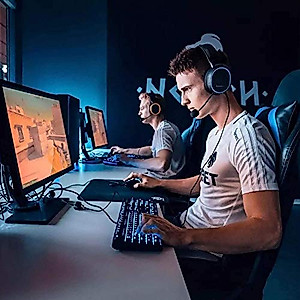 LOL PARTY Arctis 3 Arctis 5 Cable, Aux Cord Replacement for SteelSeries Arctis 3 5 7, Arctis Pro and Arctis Pro + GameDac Headset Detachable Audio Cable 5ft