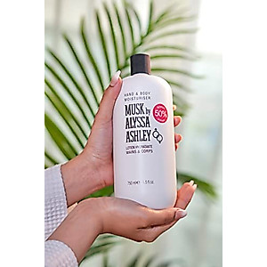 Alyssa Ashley Musk Hand & Body Lotion, 25.5 Ounce