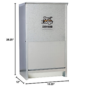 Pet Lodge Automatic Dog Feeder 50 lb Chow Hound Pet Feeder (Item No. CH50)