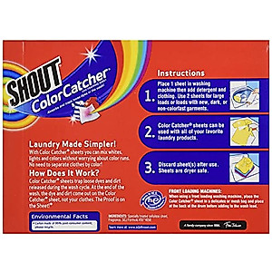Shout Washer Sheets - 24 ct - 2 pk