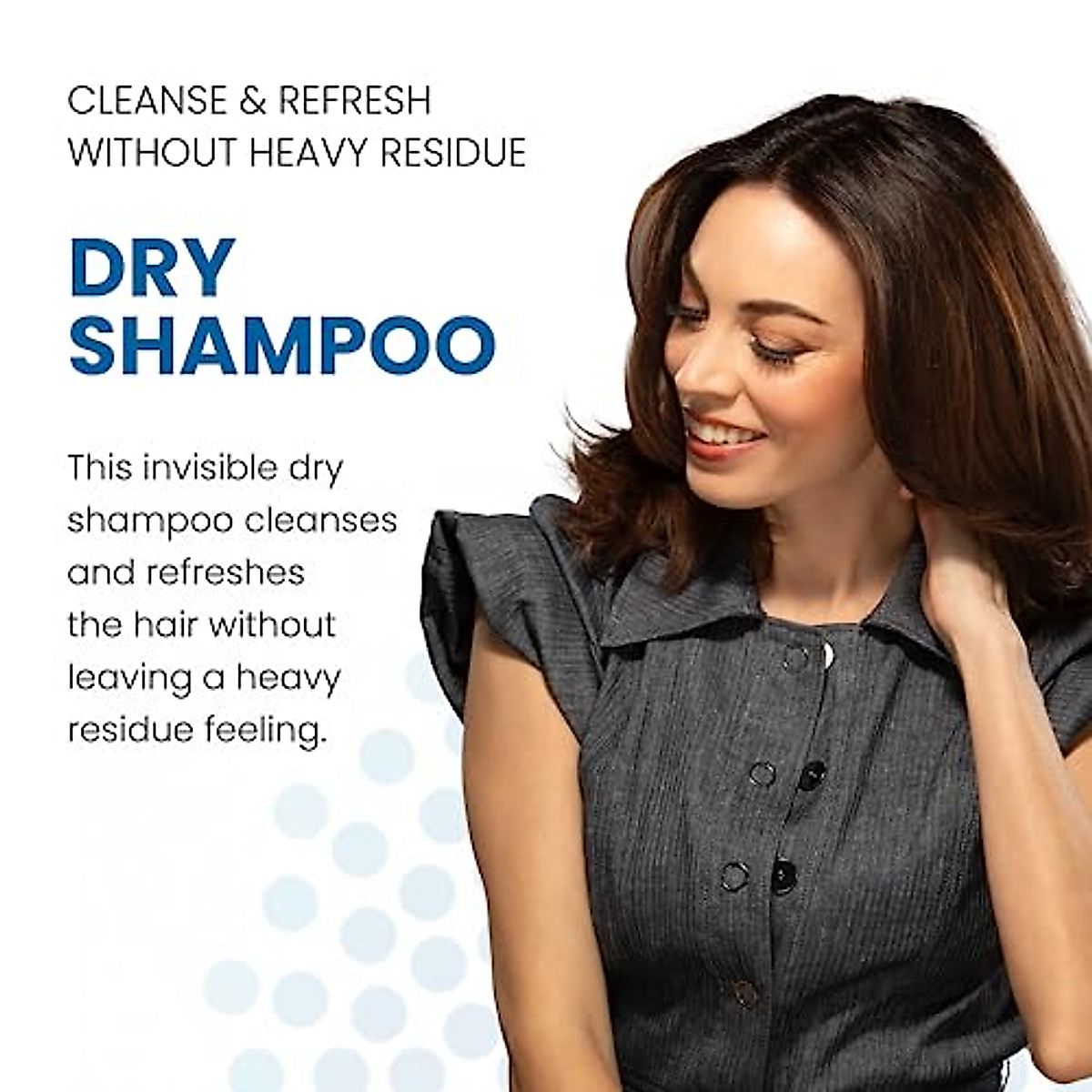 ALOXXI Dry Shampoo - Sprays Clear, Even on Dark Hair with Fragrance of Green Apple and Herbs - Absorbs Excess Oil and Refreshes Hair, 4.5 Fl. Oz
