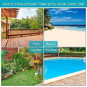 Tangkula Patio Wicker Lounge Chair, Outdoor Rattan Adjustable Reclining Backrest Lounger Chairs, Modern Outside Rattan Chaise with Seating and Back Cushion