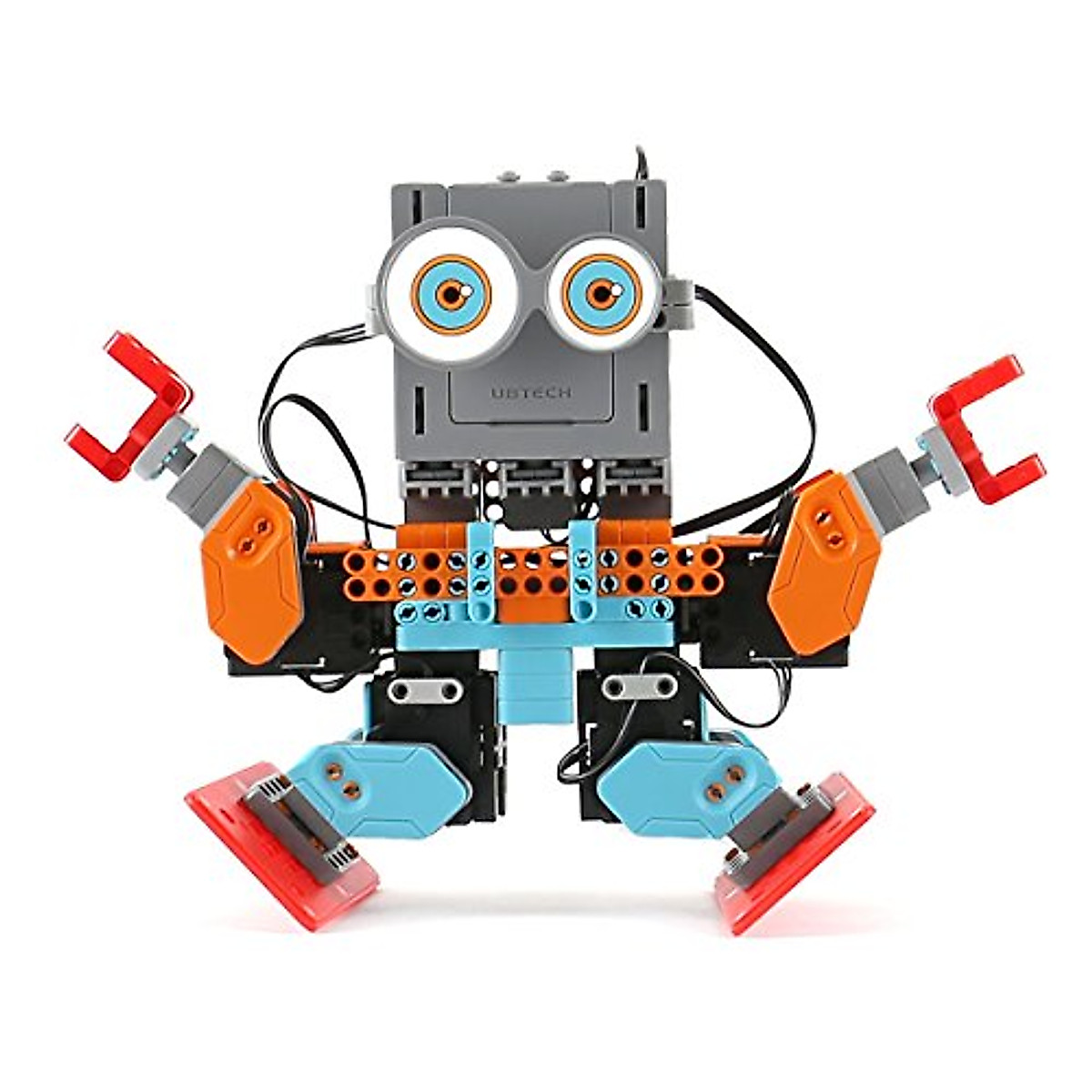 UBTECH JR0602 Jimu Robot BuzzBot & MuttBot - App Enabled STEM Learning Robotic Building Block Kit