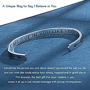 Teen Girl Gifts Easter Mothers Day Daughter Mom Women Teenage Inspirational Bracelet Her Best Friend Year Old Idea Small Gifts Graduation Granddaughter Adults Personalized Stocking Stuffers Valentines