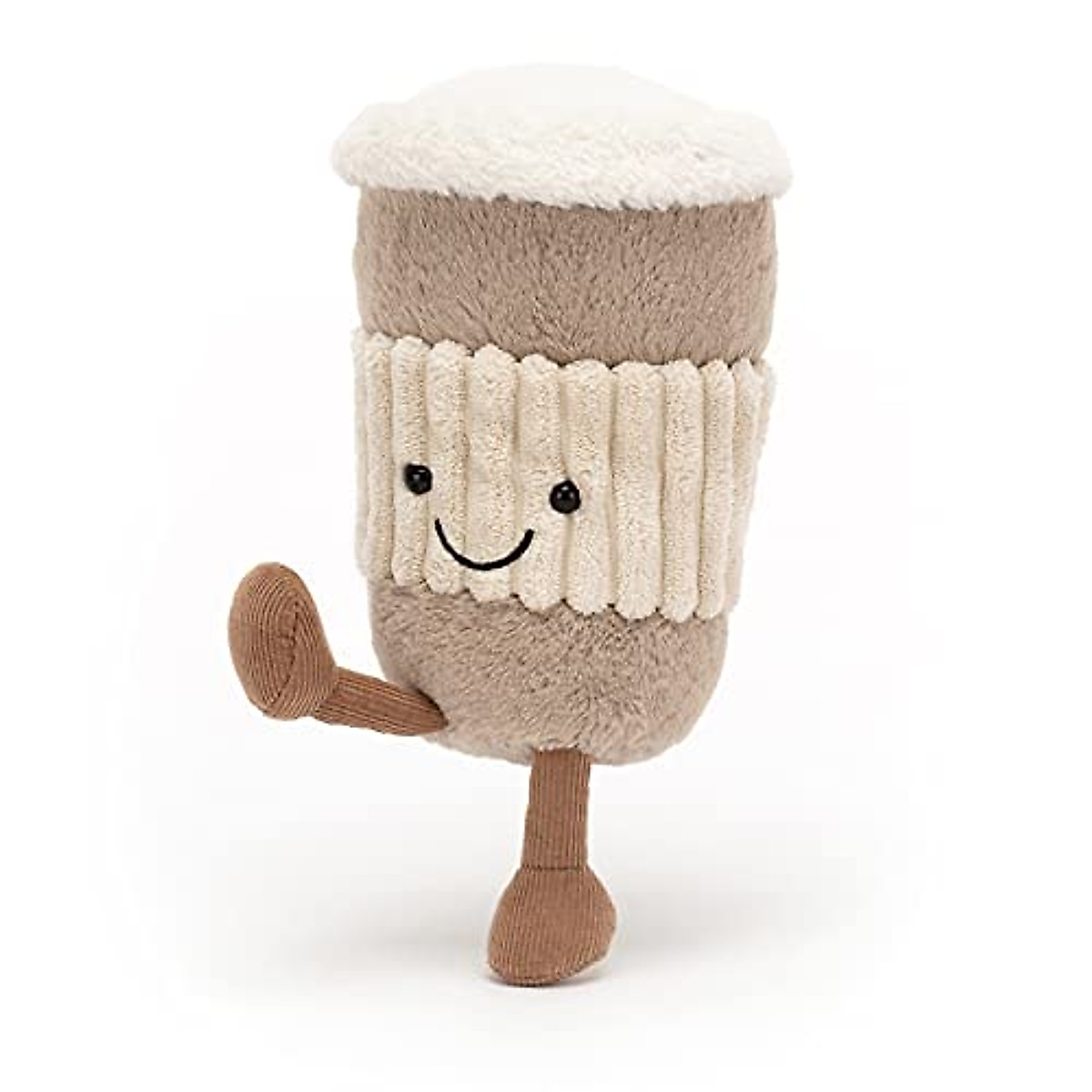 Jellycat Amuseables Coffee-to-Go Stuffed Toy, 6 inches | Drink Plush | Fun Gift Idea