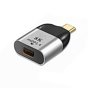 Cablecc USB-C Type C to Mini DP Displayport Converter Adapter 4K 2K 60hz for Tablet & Phone & Laptop