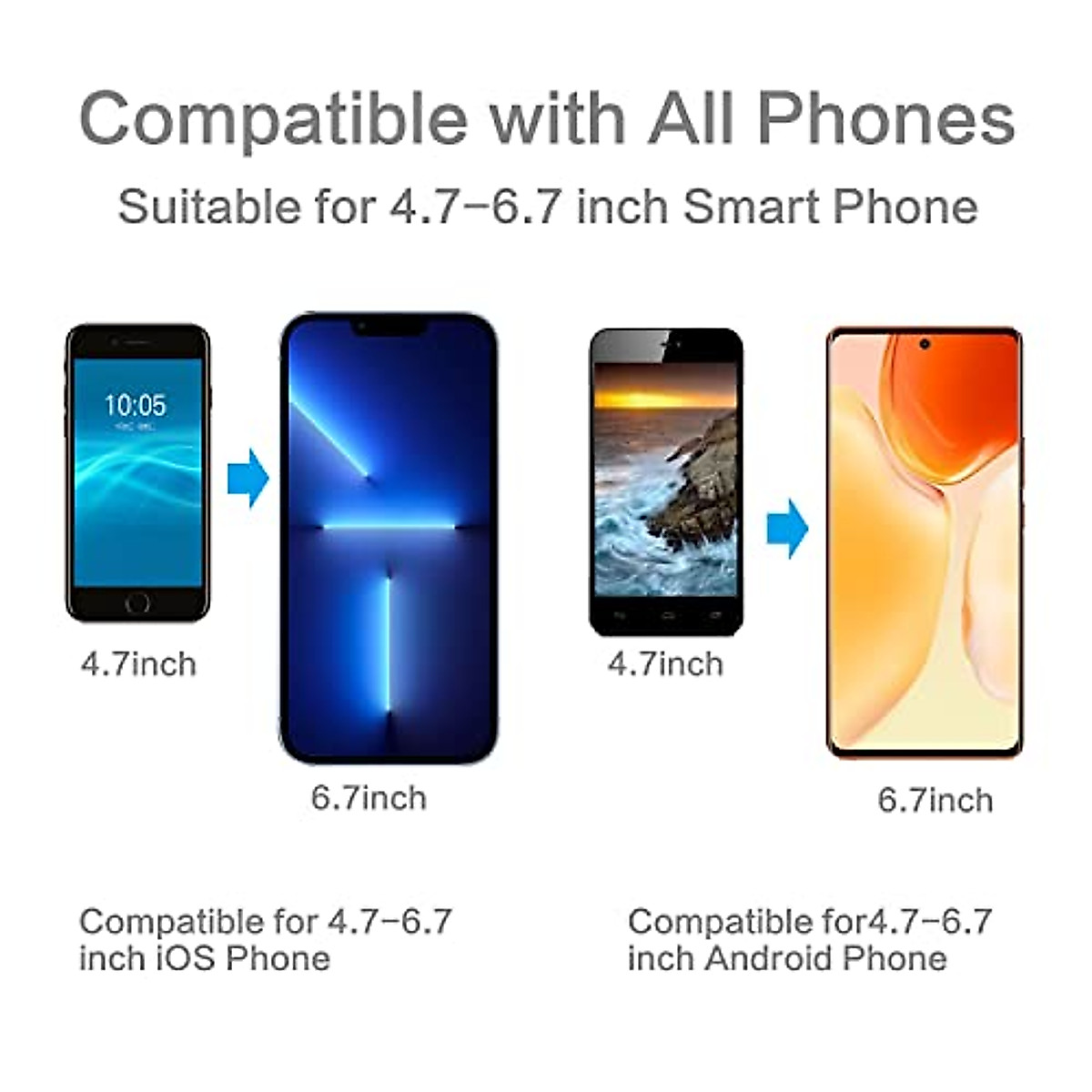 HIFIT Mobile Phone Crossbody Chain & Back Clip, Compatible with All Smart Phones, Functional Alloy Chain Phone Lanyard Adjustable Perfect for Girls & Ladies for Traveling, Leisure (Pink)