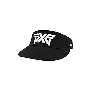 PXG Lightweight Prolight Tour Visor, UPF 50+ Sun Protection, Superior Odor-Free Cooling Fabric, Adjustable Sliding Buckle Closure - Black