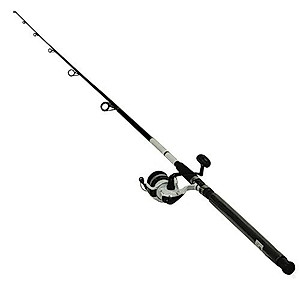 Daiwa DWB40-B/F702M D-Wave Saltwater Spinning Combo, 1 Bearing, 7' Length, 2Piece Rod, Medium Power, Fiberglass Blank Material