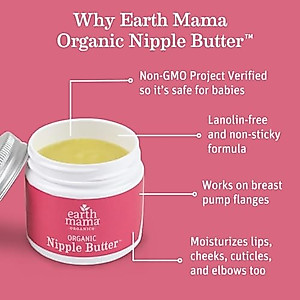 Earth Mama's Mama & Baby Gift Set | Breastfeeding & Postpartum Essentials, Skin Care Gifts for Mom & Newborn, Baby Lotion & Wash, Baby Oil, Sunscreen, Balms, Nipple Butter, Tea and Booby Tubes, 10 pcs