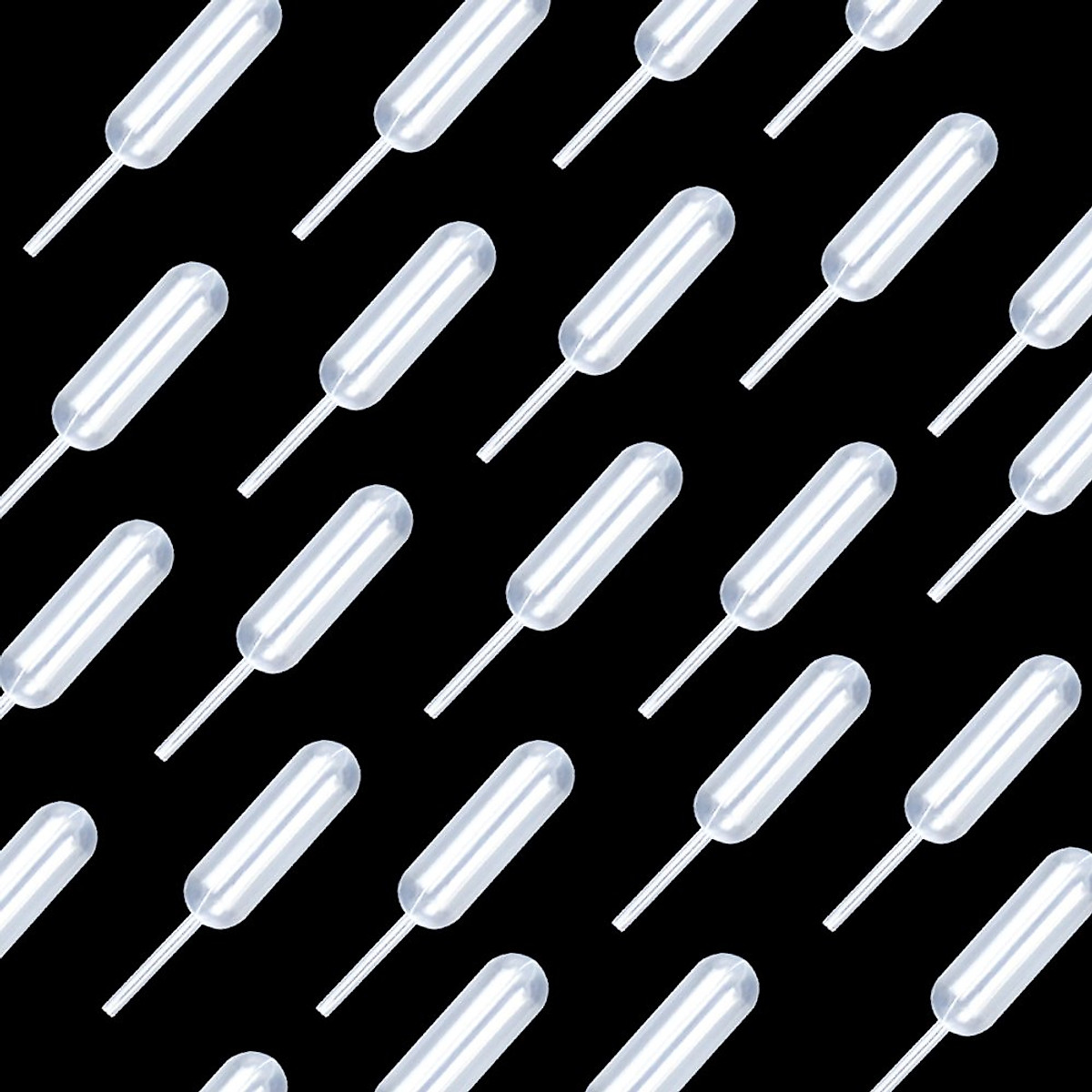 TOMNK 350pcs 4ml Plastic Pipettes Squeeze Transfer Pipettes Suitable for Chocolate, Cupcakes, Strawberries