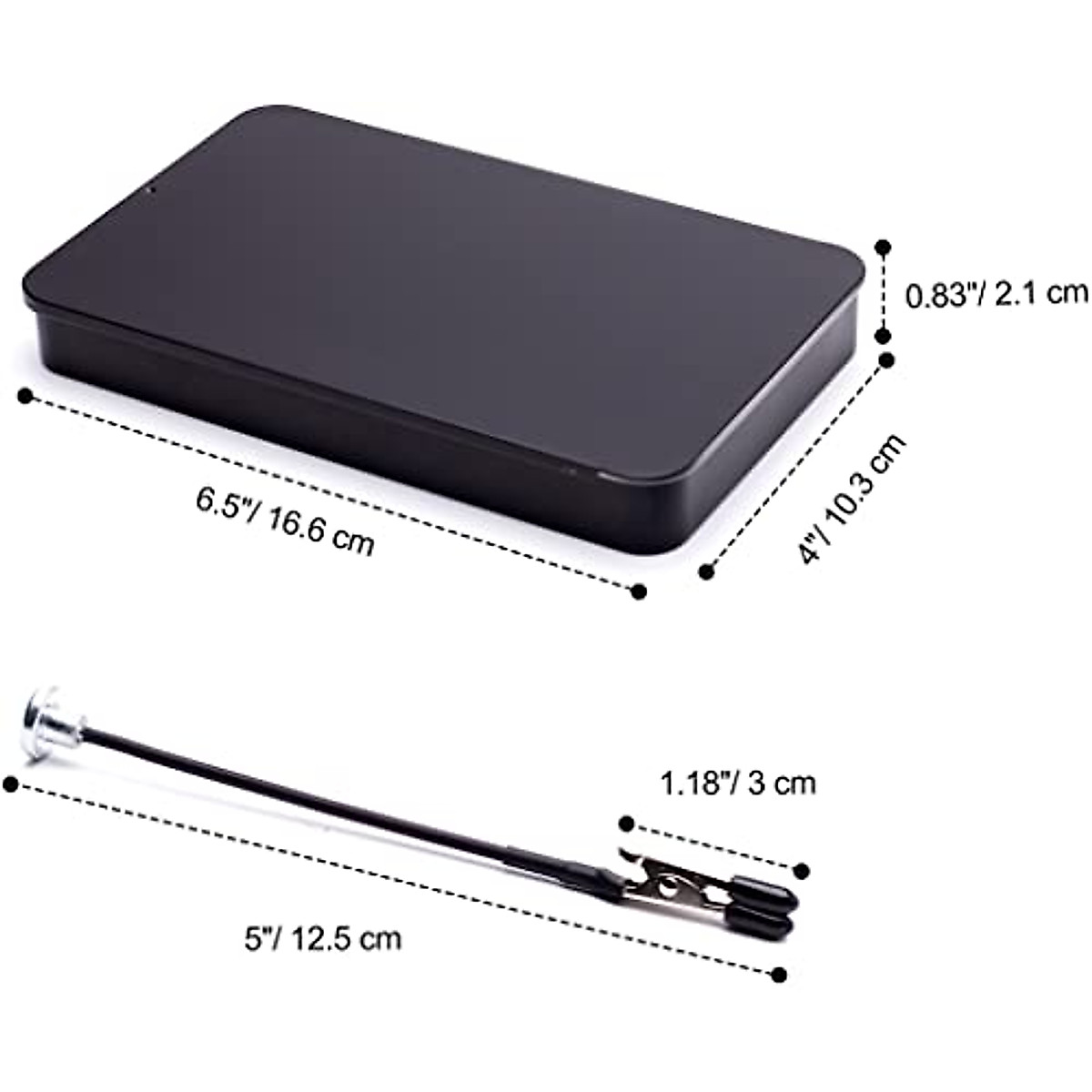 Model Painting Stand Base Holder and 12PCS Magnetic Bendable Alligator Clip Sticks Set Modeling Tools for Airbrush Hobby Model Parts