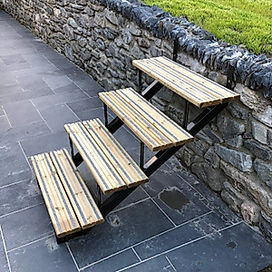 Pylex 13904 Riser 4 Steps Steel Stair Stringers, Black