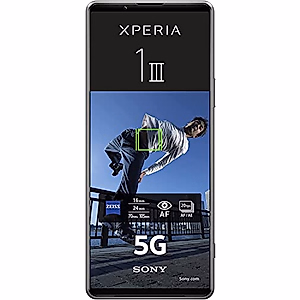 Sony Xperia 1 III XQ-BC72 5G Dual 512GB 12GB RAM Factory Unlocked (GSM Only | No CDMA - not Compatible with Verizon/Sprint) International Version – Frosted Gray