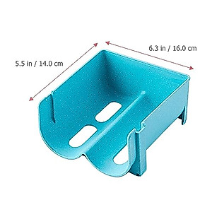 Luxshiny 3Pcs can Rack Free-Standing Bottle Holder Refrigerator can Organizer Fridge Beer Rack Refrigerator Drink Organizer Wine Racks in cabinets Office Drinks Plastic Display Stand