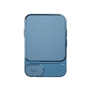 Khadas Tea-Portable Headphone Bluetooth Amplifier,HiFi Hi-Res DAC USB Bluetooth 5.0, LDAC/aptX HD, PCM, DSD, MQA 32bit/384KHz ESS ES9281ACPro Qualcomm QCC5125 (Teal Blue)