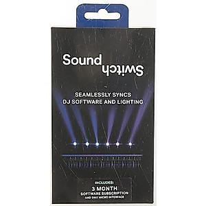 SoundSwitch Micro DMX Interface - Ultra-Compact USB to DMX Interface with 3-Month Free SoundSwitch Software Access