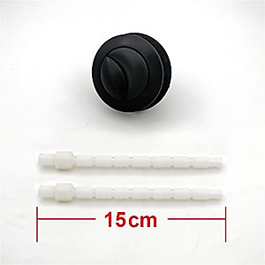 DLOETT Dual Flush Toilet Tank Colour Button Round Shape Toilet Push Buttons Bathroom Accessories 38mm