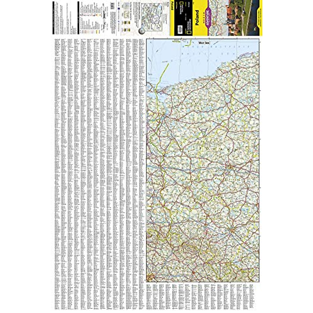 Poland Map (National Geographic Adventure Map, 3330)