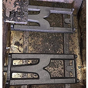 Cmanzhi C2B701 (2-Pack) 16" Cast Iron Burner Replacement for Select DCS DCS 27, 27 Series, 27ABQ, 27ABQR, 27BQ, 27BRQ Lynx CS30, L27, L30, L30PSP, L36, L42, L54, L5430, L54PS, LBQ27